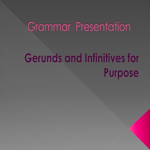 Grammar presentation | PPT