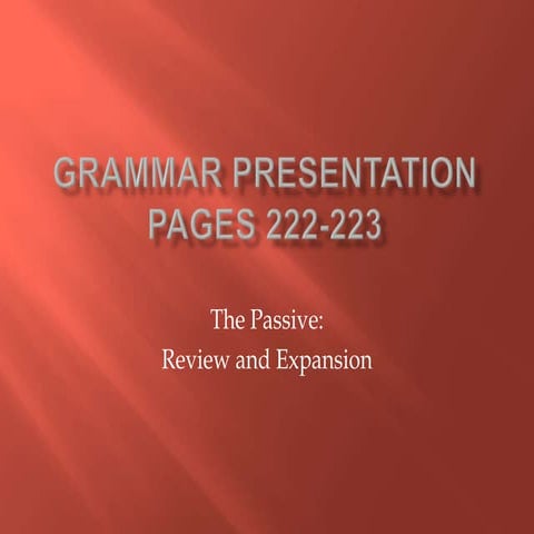 Grammar presentation 13 | PPT