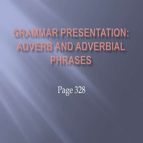 Grammar presentation page 326 | PPT
