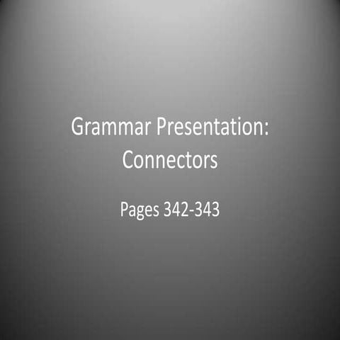 Grammar presentation paged 342 343 | PPT