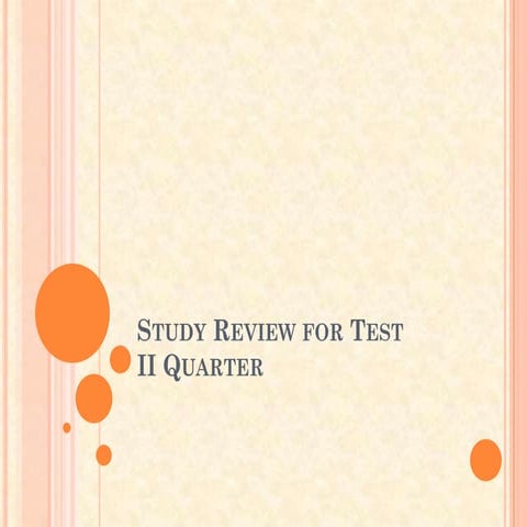 Grammar study review for test | PPT