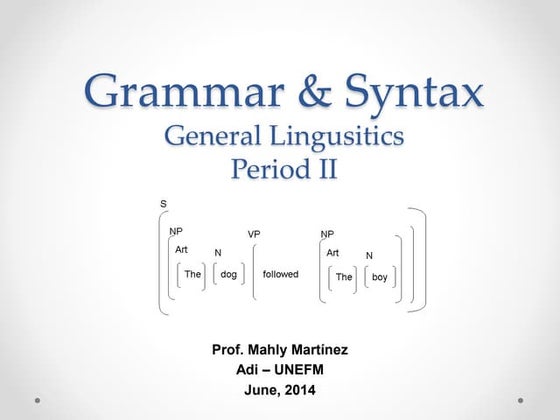 Simple Sentence in a·we | PDF