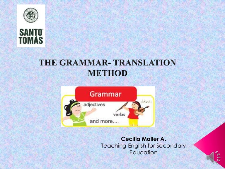 Grammar translation method