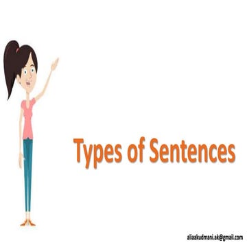 Grammar types of sentences 2 | PPT