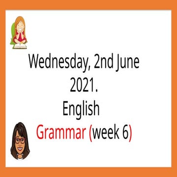 GRAMMAR WEEK 6 POSSESSIVE PRONOUN CLASS 1 OVERCOMERS TERM 2021.pptx