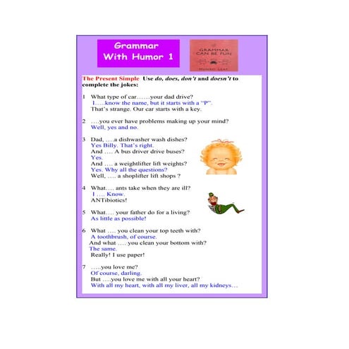 Grammar With Humor 1 | DOC