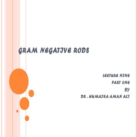 Gram negative rods | PPT