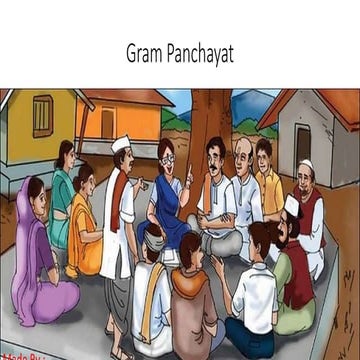 How Indian Village Government Works | PPT
