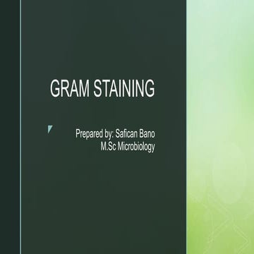 Gram positive and gram negative bacteria | PPTX