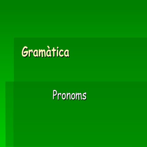 GramàTica 2 | PPT