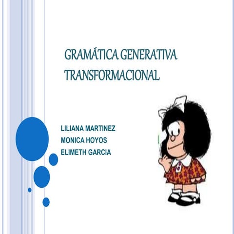 Gram tica generativa_transformacional | PPT