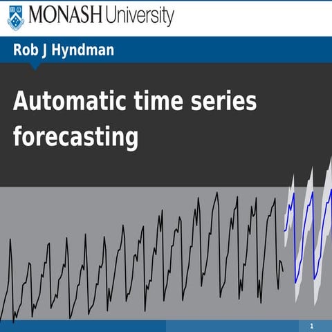 Automatic Time Series Forecasting Pdf Physics Science