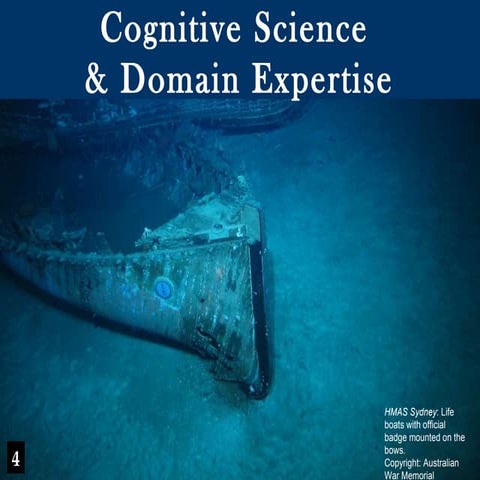 Finding HMAS Sydney Chapter 4 - Cognitive Science and Domain Expertise ...