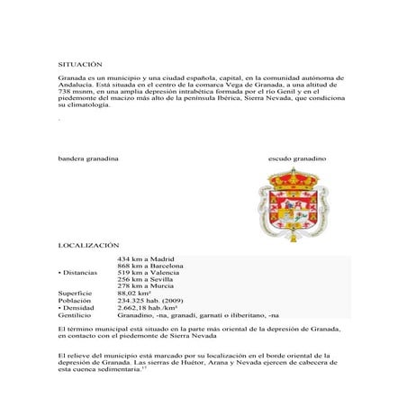 Granada word | DOC