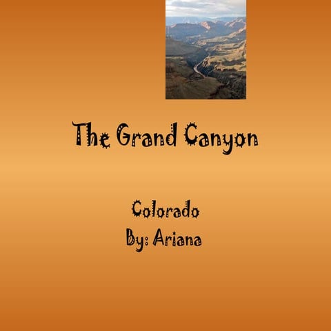 The grand canyon | PPTX