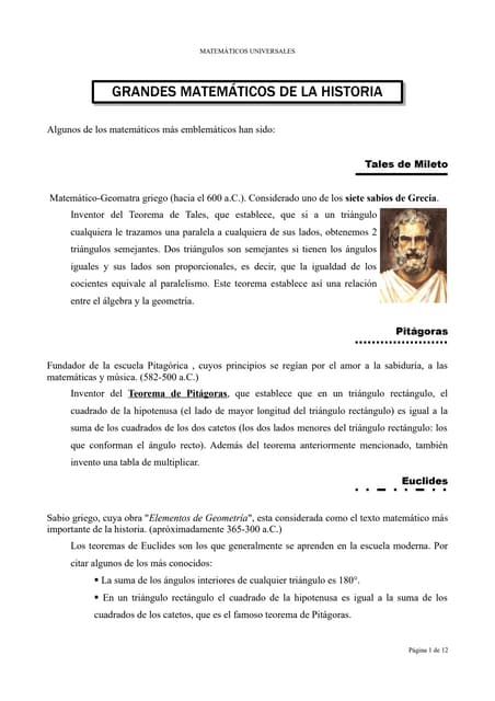 Grandes Matematicos Pdf
