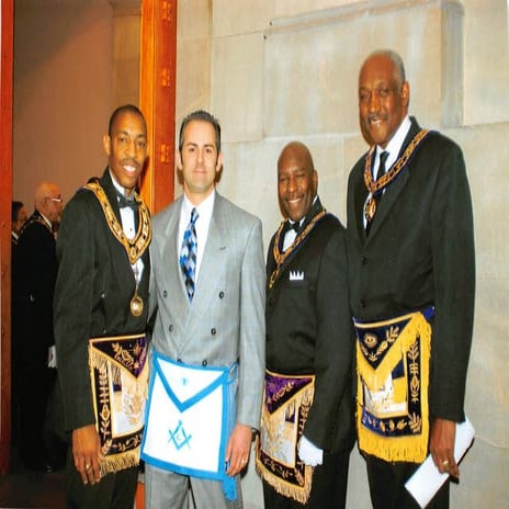 Celebration of Brotherhood, PH GM, PM G. Coats & Constantin Poindexter ...