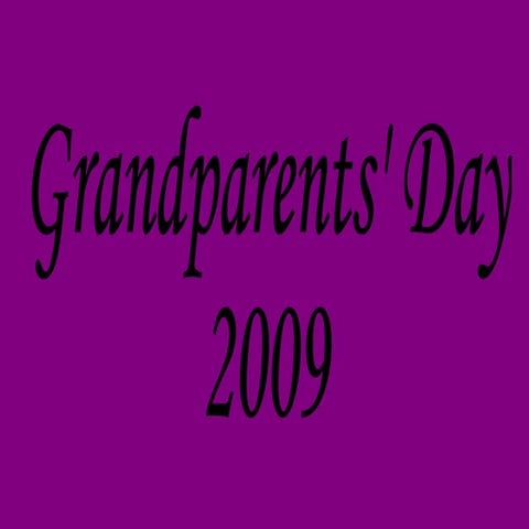 Grandparents Day 09 | PPT