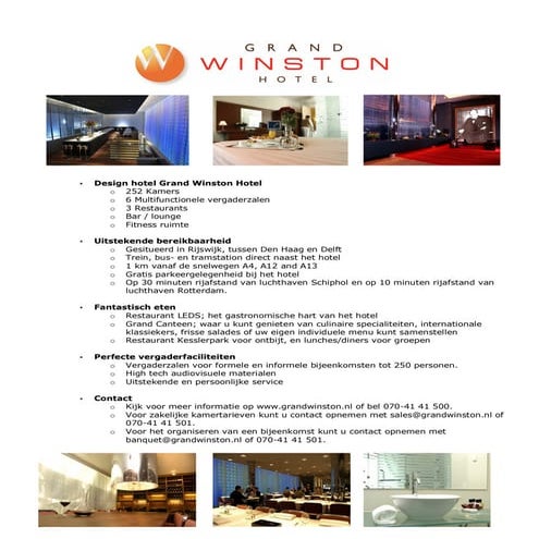 Grand Winston Hotel | PDF