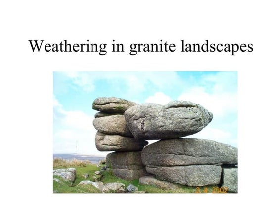 Tor formation | PPTX | Geology | Science