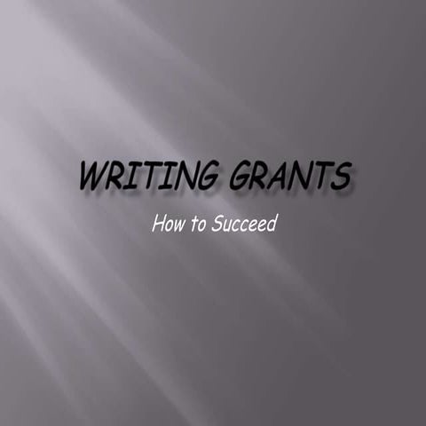 Winning Grants: Project Planning Worksheet | DOC