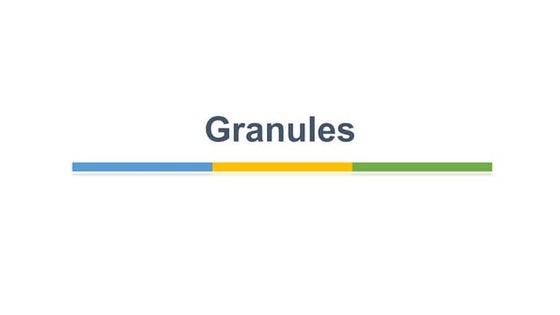 Granulation process and types of granulators | PPTX | Geology | Science