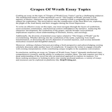 Grapes Of Wrath Essay Topics.pdf