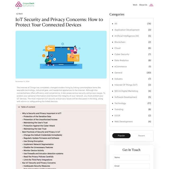Iot Security And Privacy Concerns Safeguarding Your Connected Devices