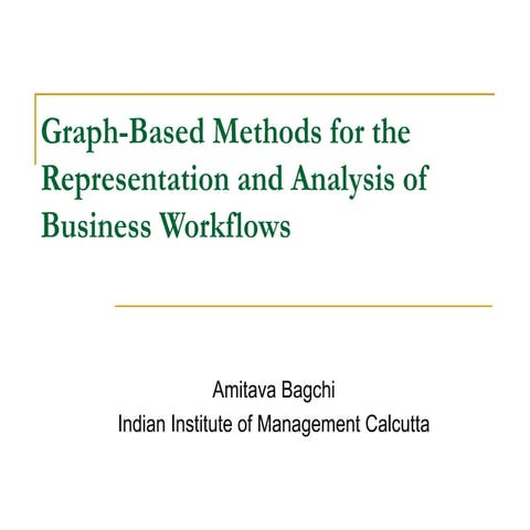 Graph Based Methods For The Representation And Analysis Of. | PPT