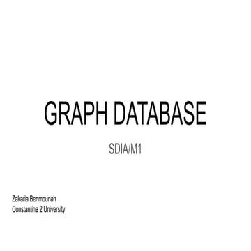 Neo4j and graph databases introduction | PDF