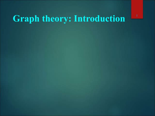 Data structure - Graph | PPTX | Computing | Technology & Computing