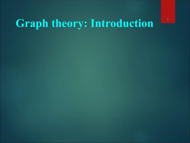 Graphs - Discrete Math | PPT