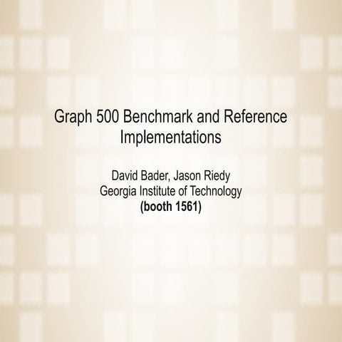 Graph500 | PDF