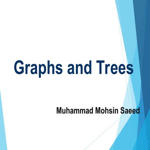 Graph and Trees.pptGraph and Trees.ppt i detailed topic about graph and ...