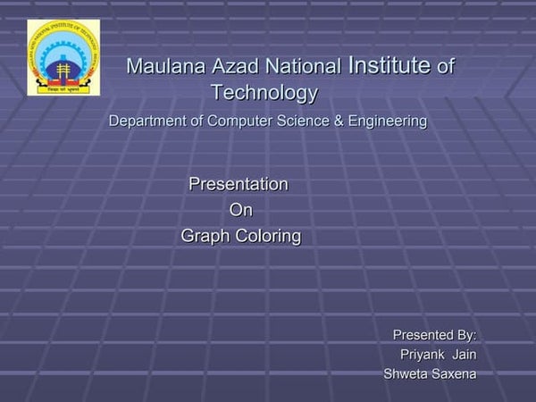 Graph Colouring