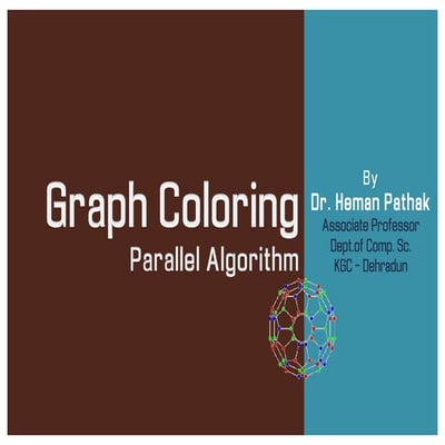 Parallel Algorithm For Graph Coloring Ppt