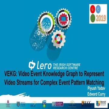 Vekg Video Event Knowledge Graph To Represent Video Streams For Complex Event Pattern Matching