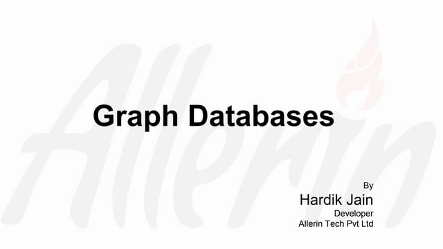 Introduction To Graph Databases Ppt