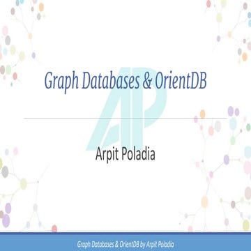 Graph Databases And Orientdb Ppt 