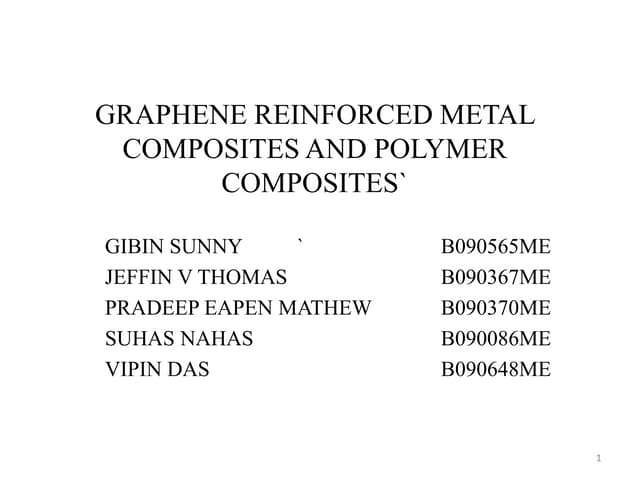 GRAPHENE PRESENTATION | PPT