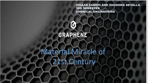 Synthesis of graphene | PPT