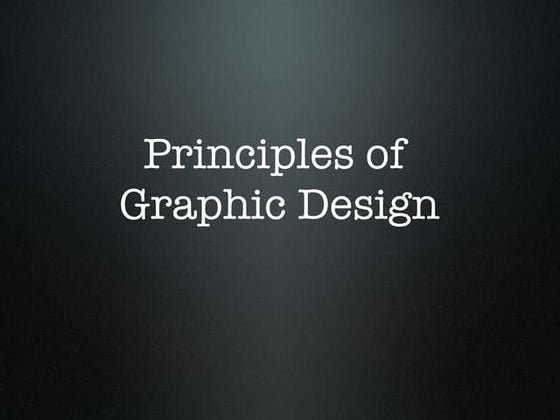 Visual Design Elements | PPT