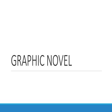 Writing a graphic novel | PPTX