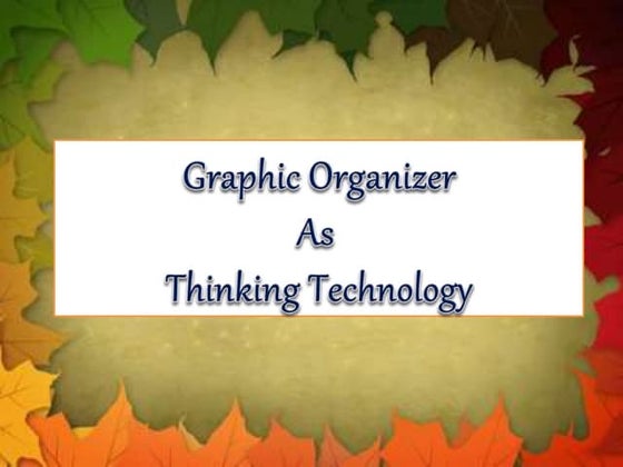 Types of graphic organizers | PPTX