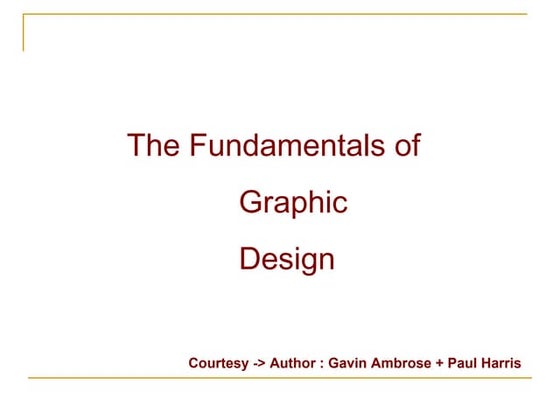 What is Graphic Design? | PDF