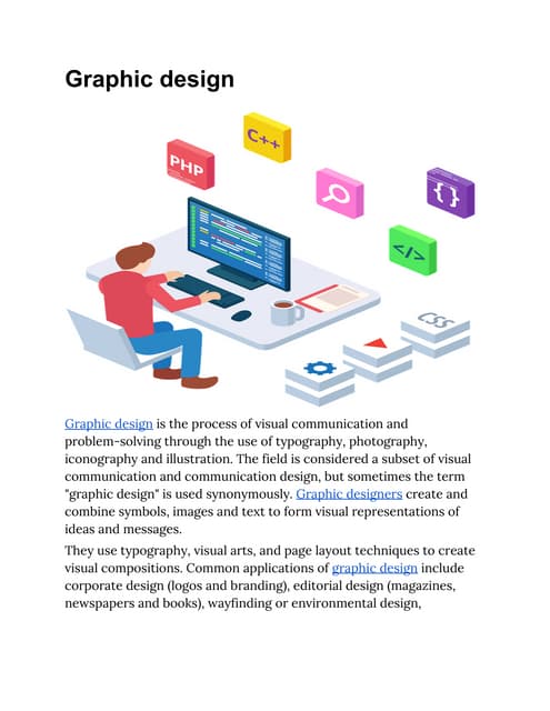 The History of Graphic Design | PDF | Hobbies & Interests