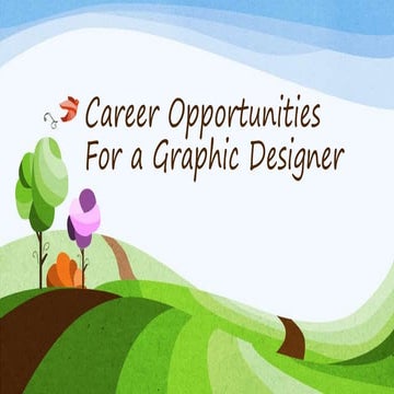 Graphic Design Career Opportunities | PPTX