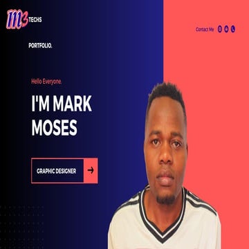 Graphic Designer Portfolio for Mark Moses | PPT