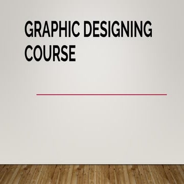 master in graphic design course | PDF