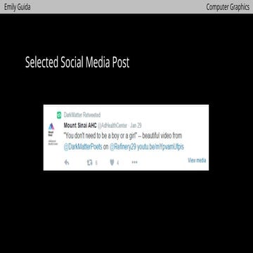 Computer Graphics: Presentation Design + Research | PDF
